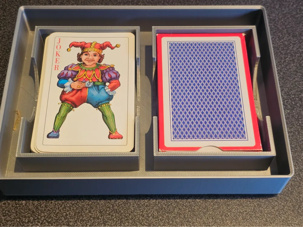 Gridfinity Playing Poker Card deck bin by Olov - MakerWorld