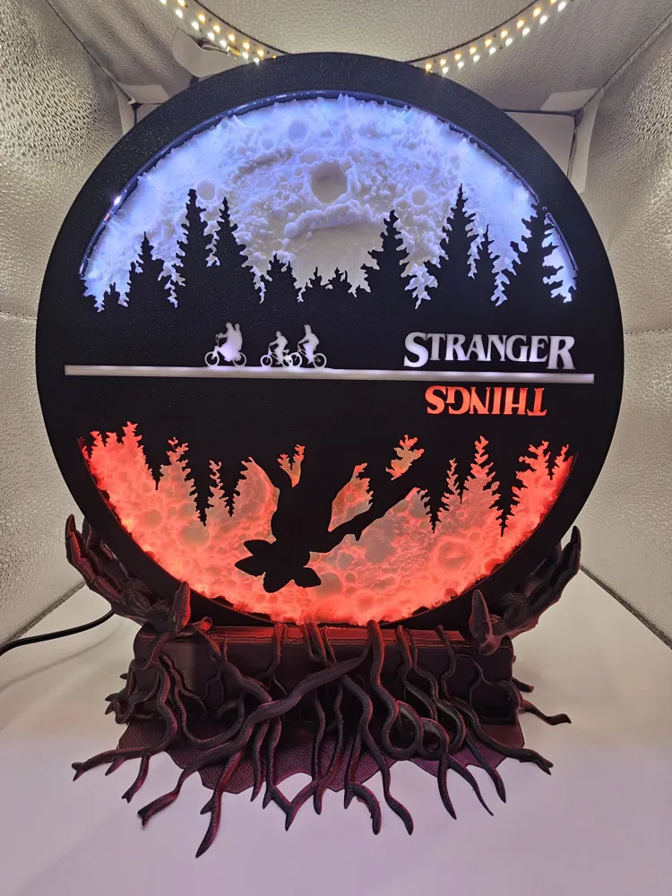 Stranger Things Lamp by Fabouh MakerWorld: Download Free 3D Models