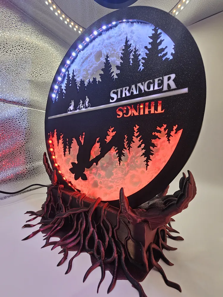 Stranger Things Lamp by Fabouh MakerWorld: Download Free 3D Models