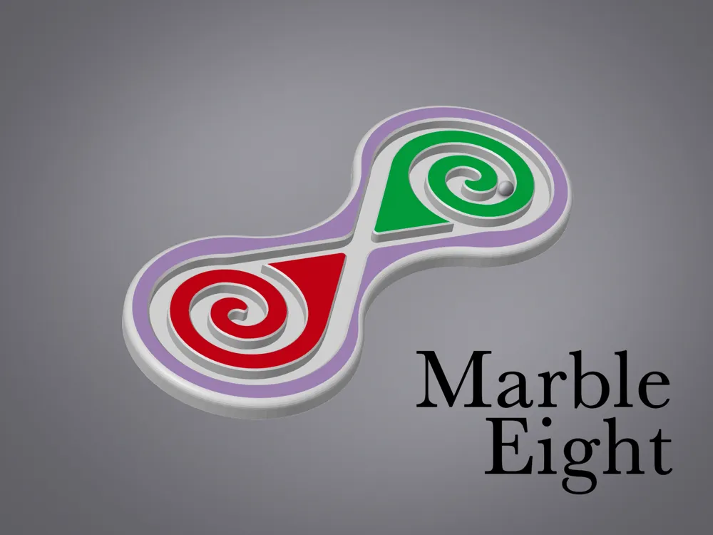 Marble Eight infinite loop track by GENERA 3D MODEL ART - MakerWorld