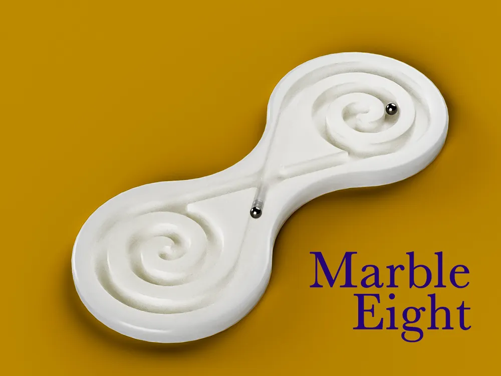 Marble Eight infinite loop track by GENERA 3D MODEL ART MakerWorld ...