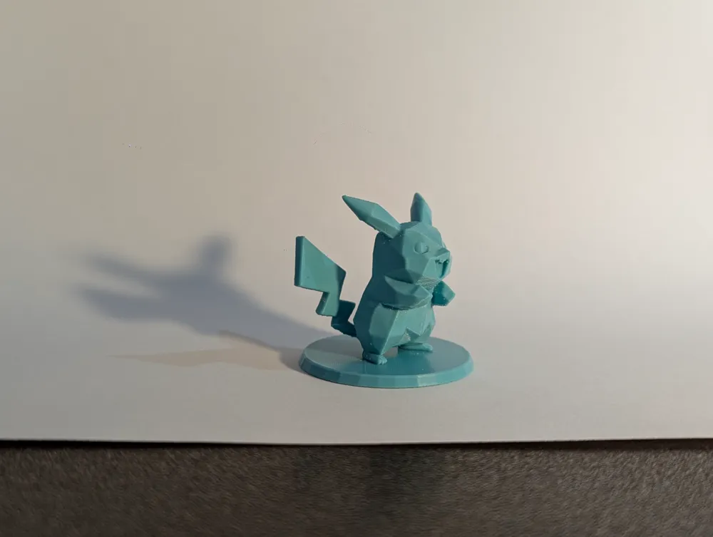 Mini Pikachu Figurine - Free 3D Print Model - MakerWorld