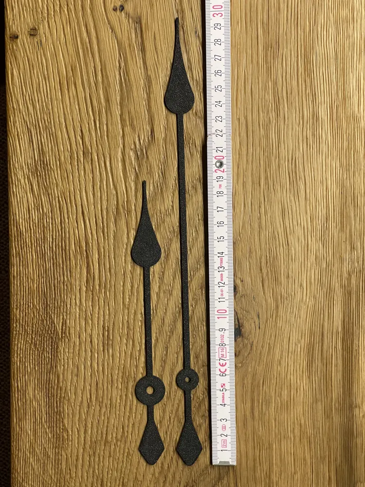 Clock Hands for Wall Clocks - Free 3D Print Model - MakerWorld