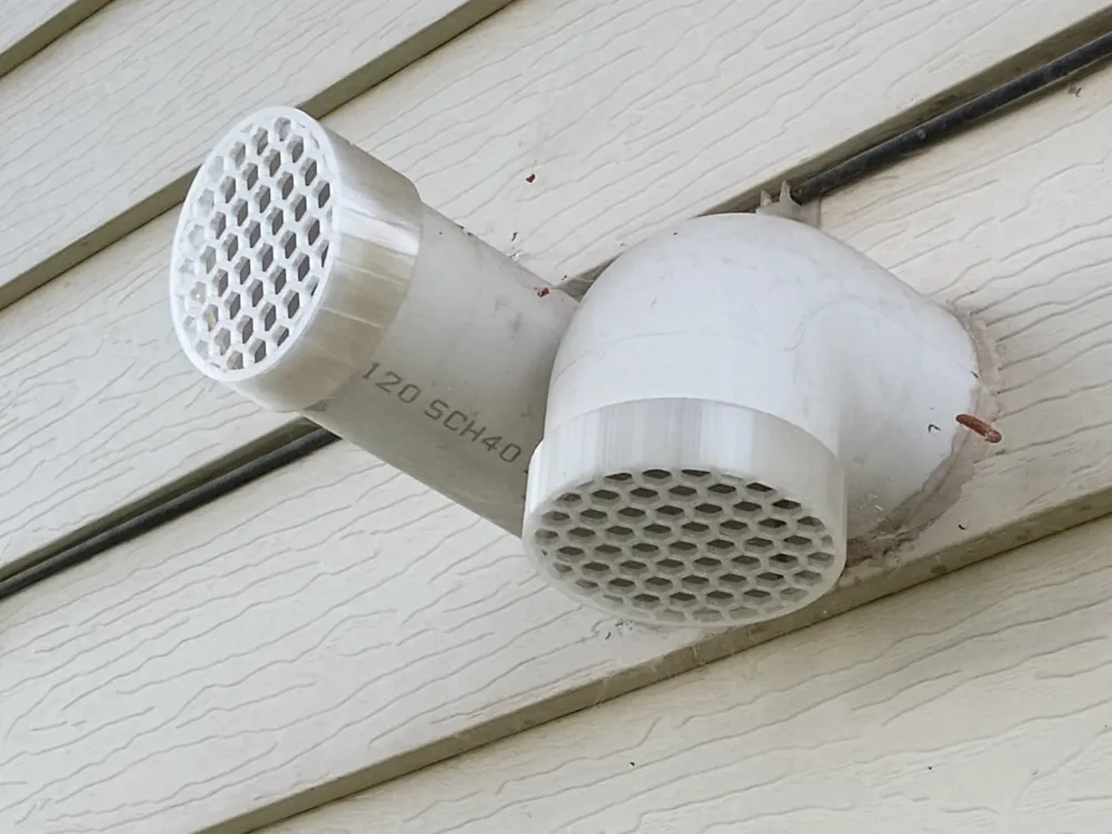 PVC End-cap covers - Heatpump intake/outake cover 来自 Scottj21 ...