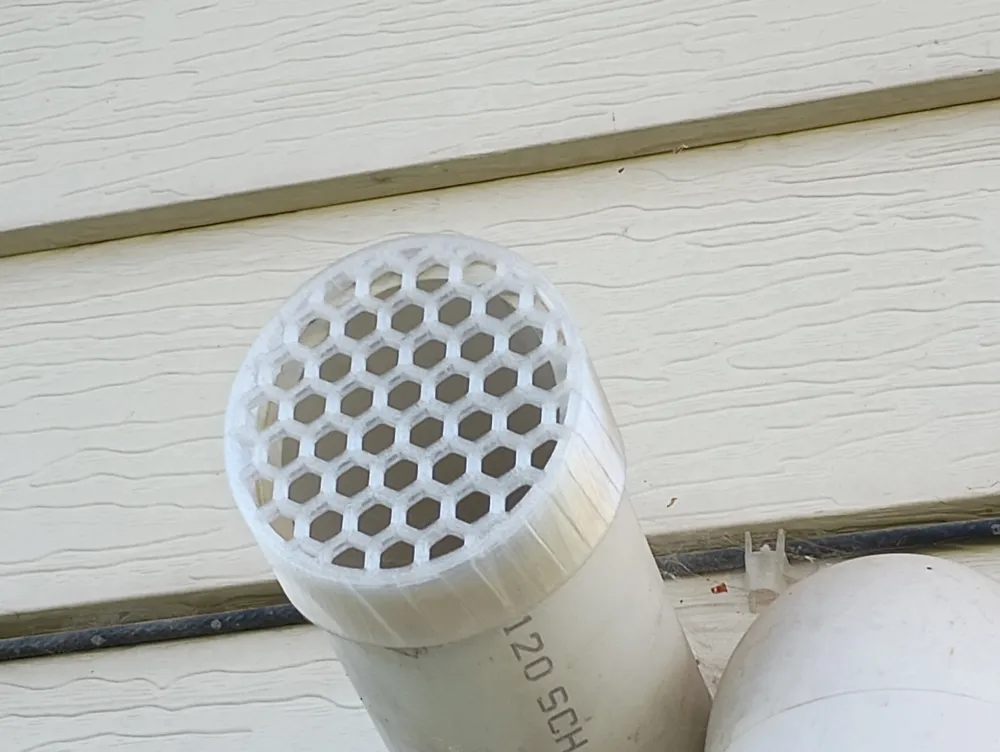 PVC End-cap covers - Heatpump intake/outake cover 来自 Scottj21 ...