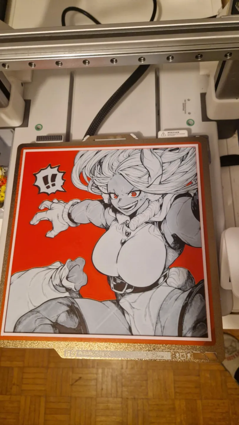 My Hero Academia Hueforge - Mirko by Dakiren - MakerWorld