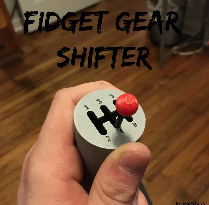 Fidget Gear Shifter by SquidTech - MakerWorld
