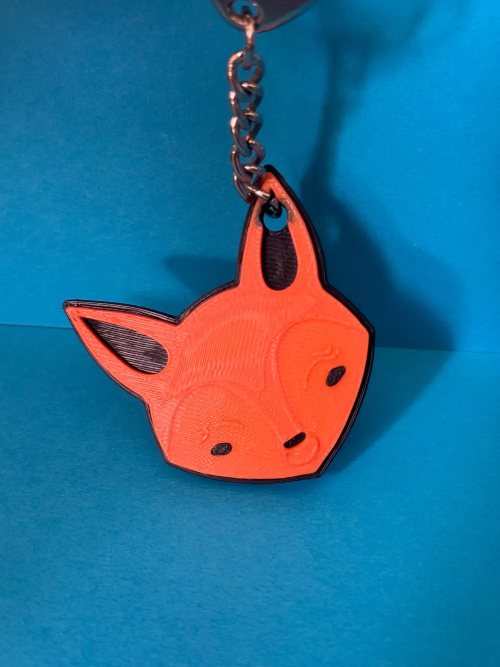 Fox Key Chain - Free 3D Print Model - MakerWorld