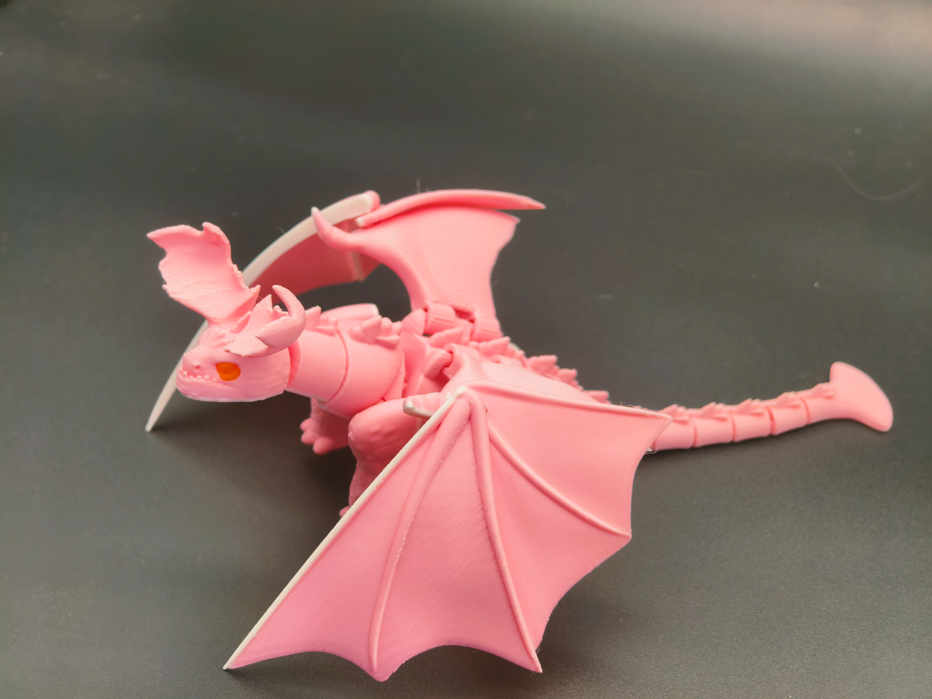 Dragon Master, Blood Red Ripper Dragon, Red Horned Dragon, no supports ...