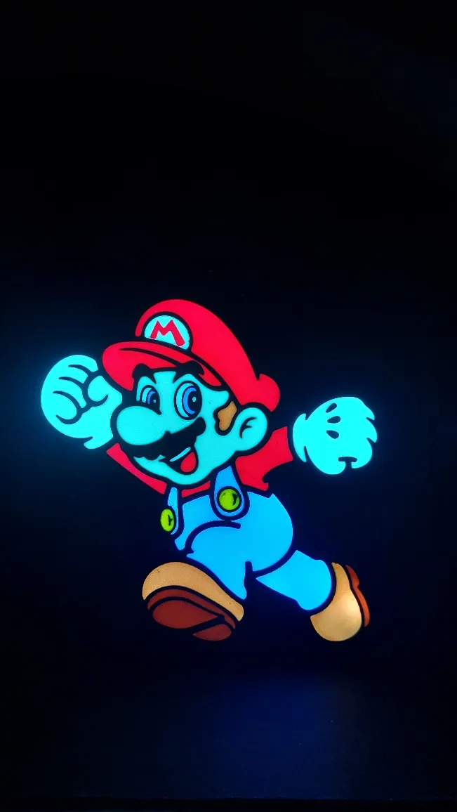 Super Mario LED Box by Logo King - MakerWorld