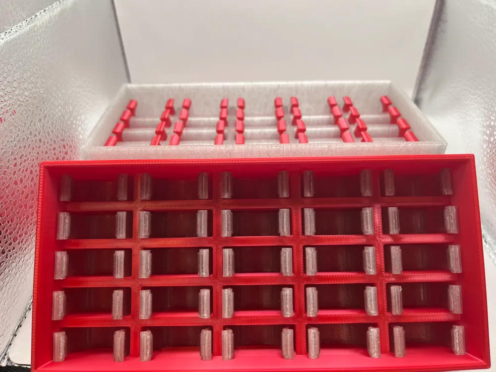 Longarm Bobbin Tray Stackable by DebClutter - MakerWorld