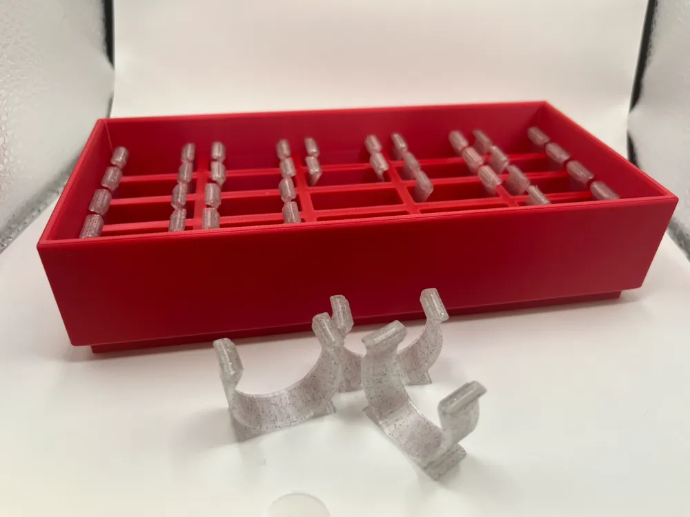 Longarm Bobbin Tray Stackable by DebClutter - MakerWorld