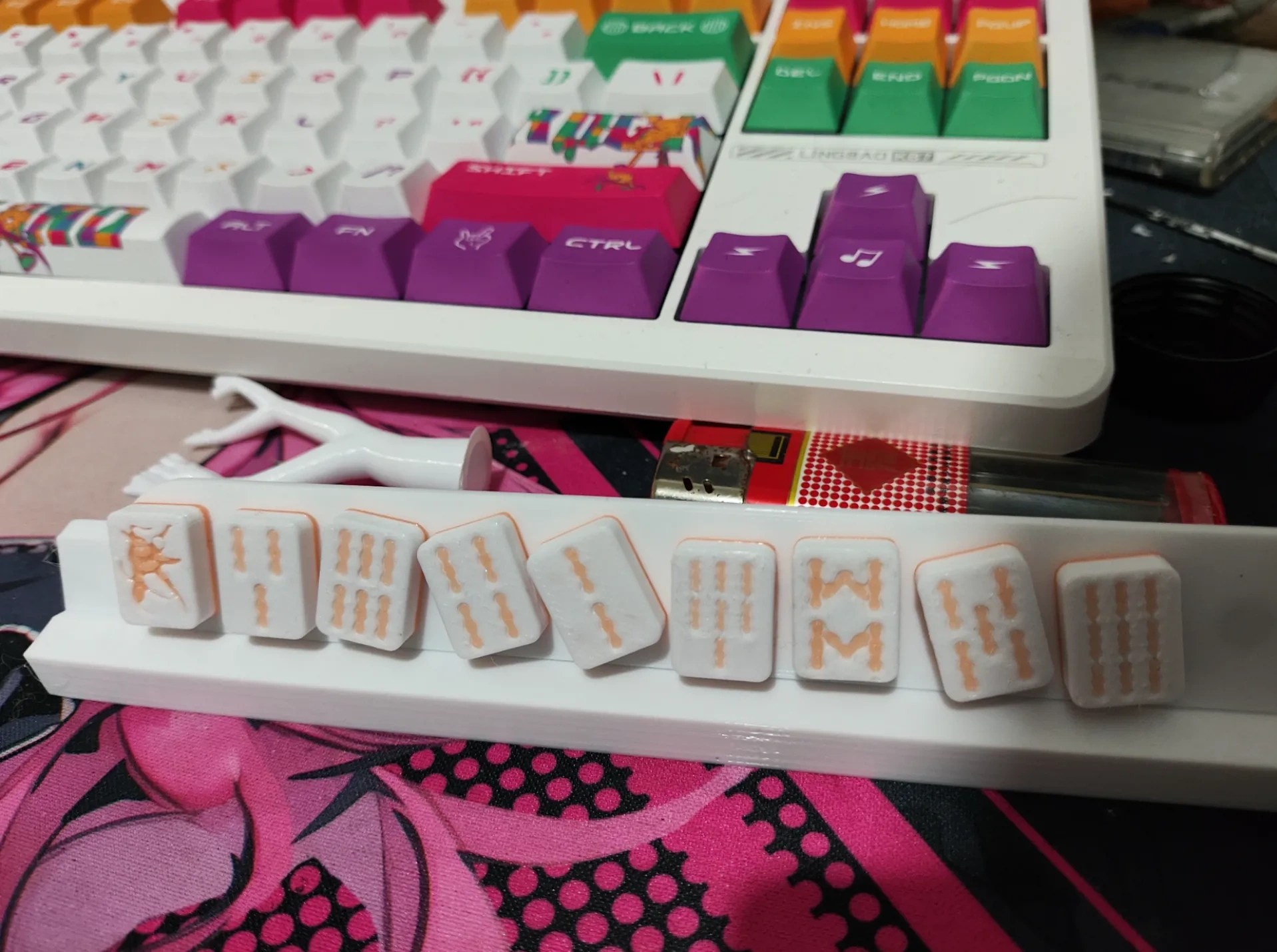 Miniature Chinese Mahjong Set: Reduced Material, Shorter Build Time ...
