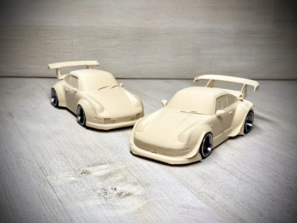 Porsche 911 Turbo RWB Car model set! by ShapeShift 3D Creations ...