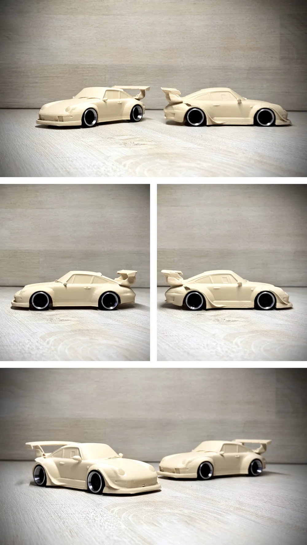 Porsche 911 Turbo RWB Car model set! by ShapeShift 3D Creations ...