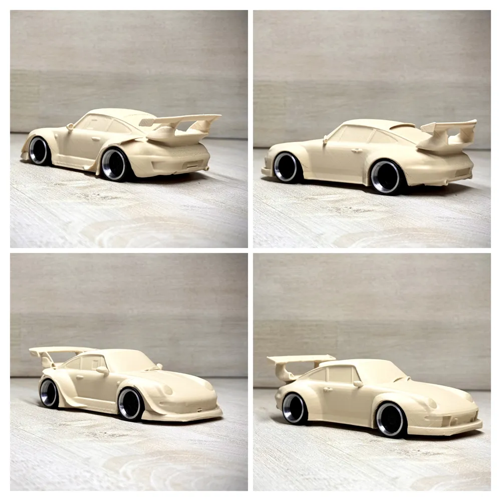 Porsche 911 Turbo RWB Car model set! by ShapeShift 3D Creations ...