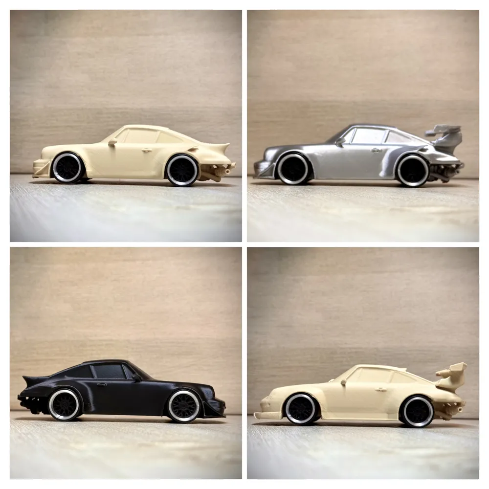 Porsche 911 Turbo RWB Car model set! by ShapeShift 3D Creations ...