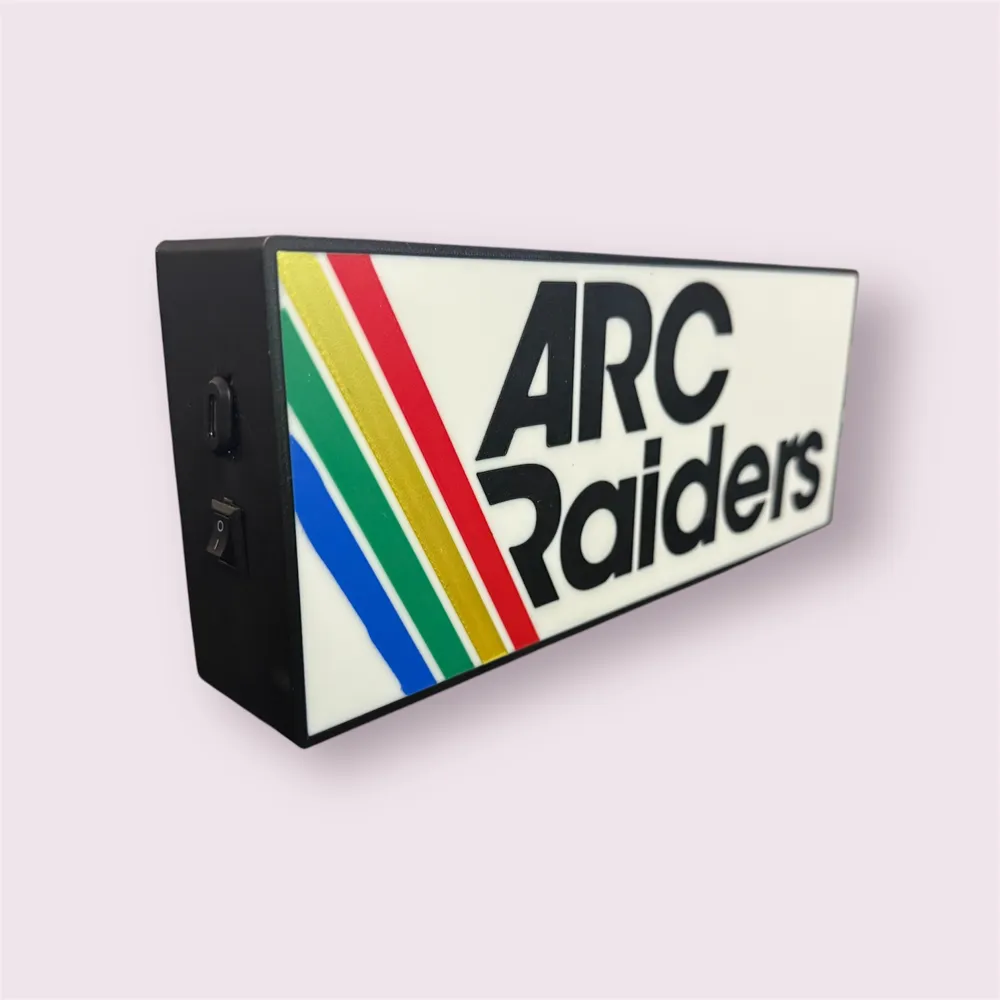 Arc Raiders Lightbox by PrintForge Creations MakerWorld: Download Free ...