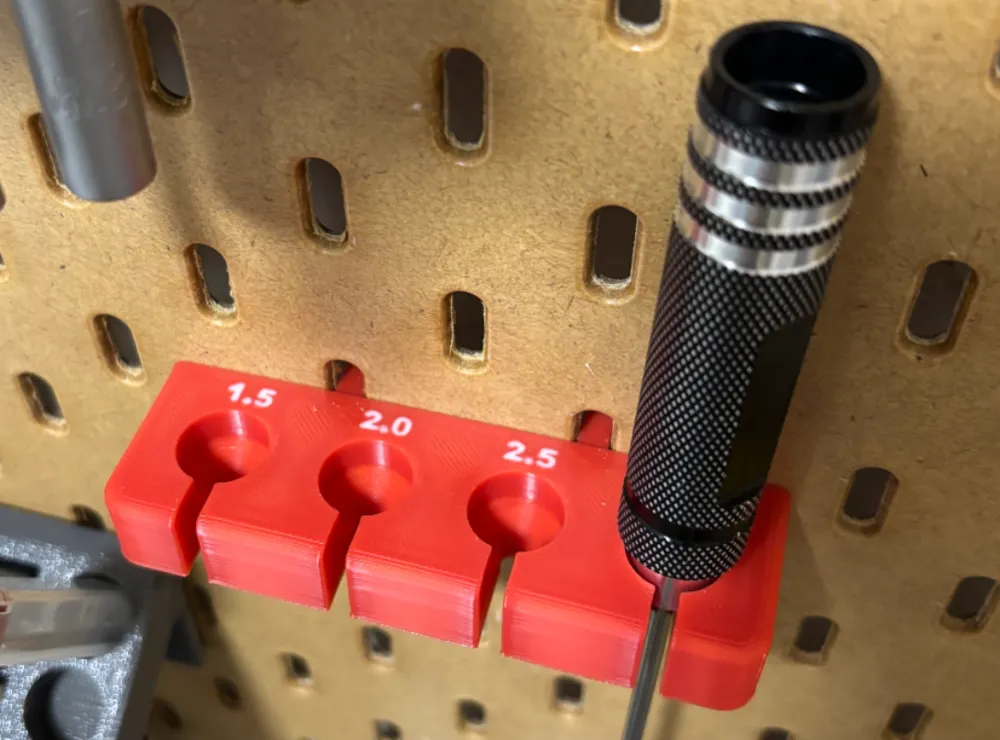 Hex driver RC Tools holder for Ikea skadis by Marco RC Arena - MakerWorld