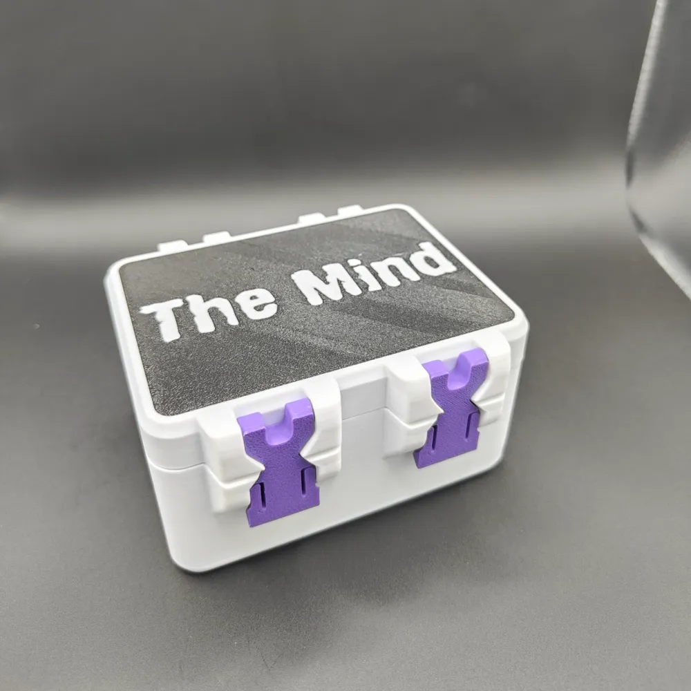 The Mind Card Box - SnapLock Remixed by mteomarch MakerWorld: Download ...