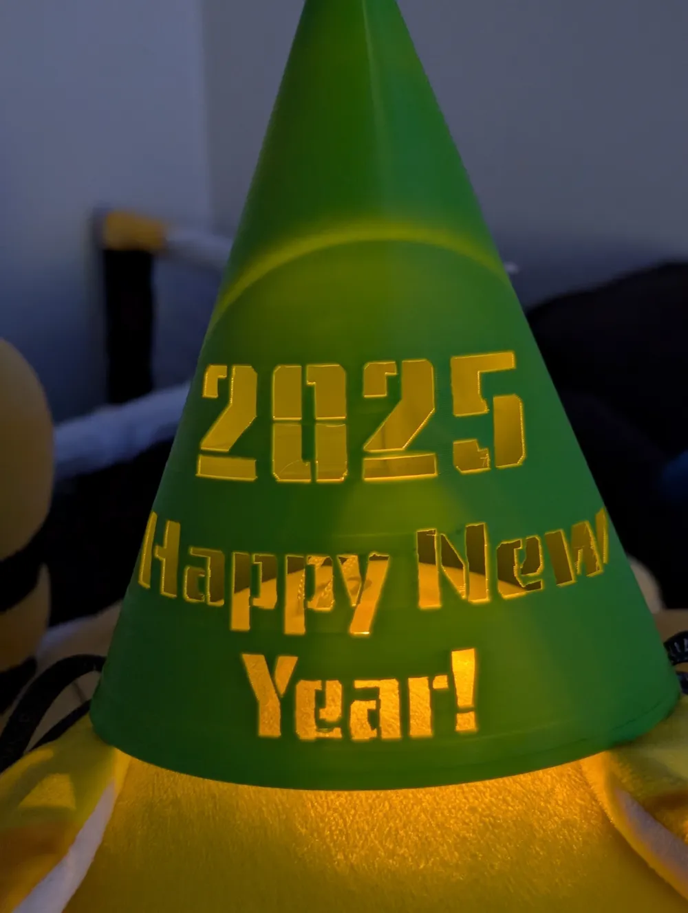 2025 New Year Party Hat by DiveBombDom MakerWorld: Download Free 3D Models