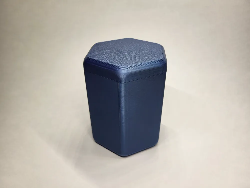 Hexagon Screw Container - travel container by Hester - MakerWorld