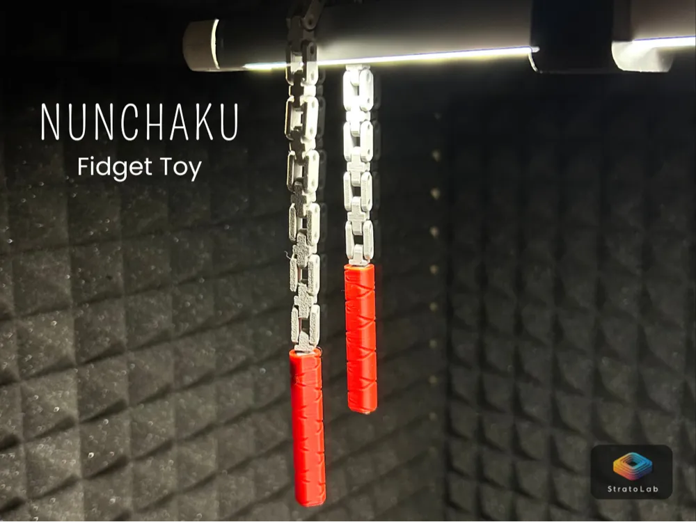 Nunchaku Fidget Toy by StratoLab - MakerWorld