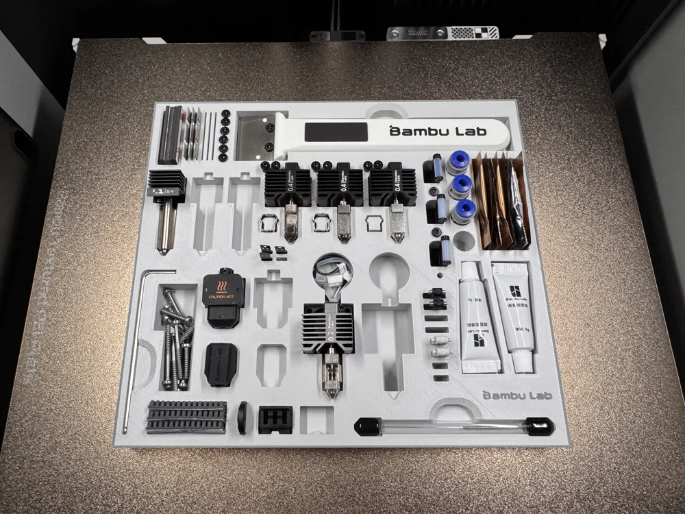 Ultimate Bambu Lab Accessory Organizer - Free 3D Print Model - MakerWorld