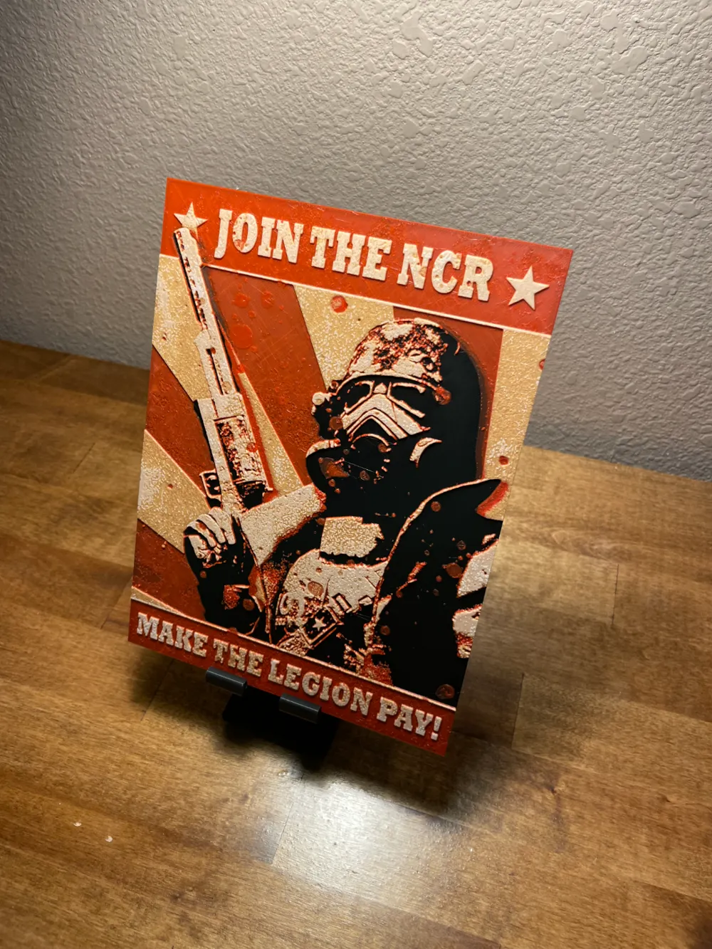 Hueforge - Fallout - Joint the NCR Poster by Cloudy Nostalgia - MakerWorld