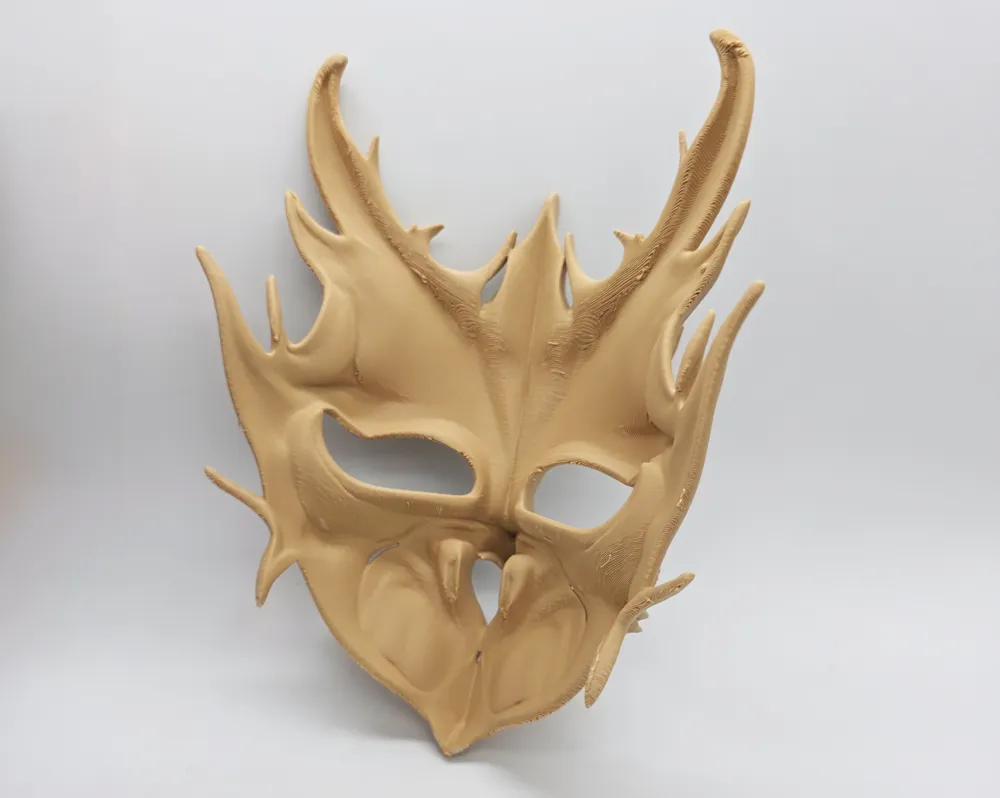 Wood-Carved Dark Ritual Mask by Triple G Workshop MakerWorld: Download ...