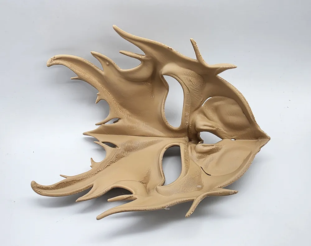 Wood-Carved Dark Ritual Mask by Triple G Workshop MakerWorld: Download ...