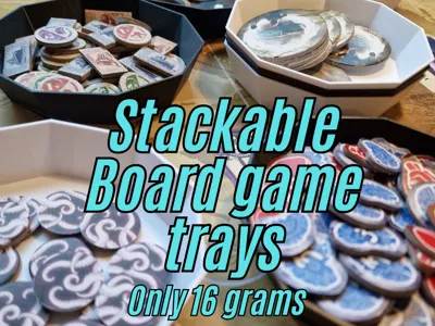 Game Piece Organizer Tray. by XmonikerX - MakerWorld