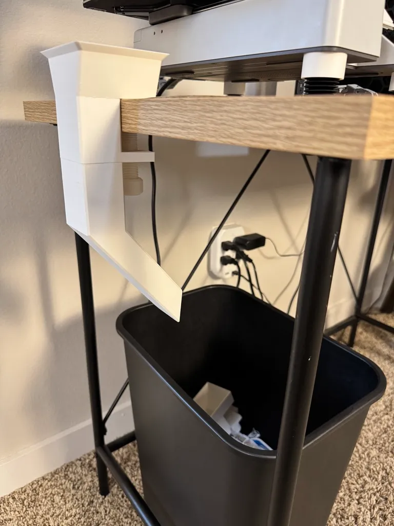 A1/A1 Mini Poop Chute – Desk Clamp Edition by Creat3DWorks - MakerWorld