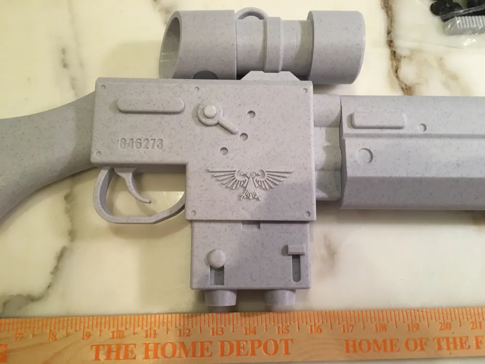 Lucius Hellgun 40k Kreig Grenadier Cosplay Prop by Velent - MakerWorld