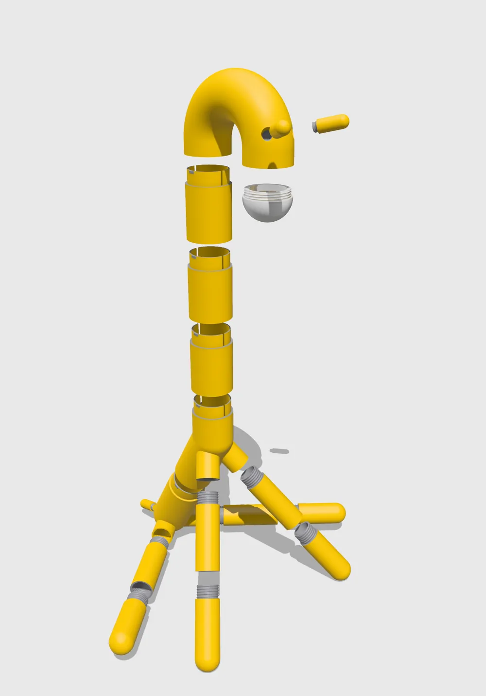 Mr. Deer Light Night Light IKEA-style Giraffe Lamp - Free 3D Print ...