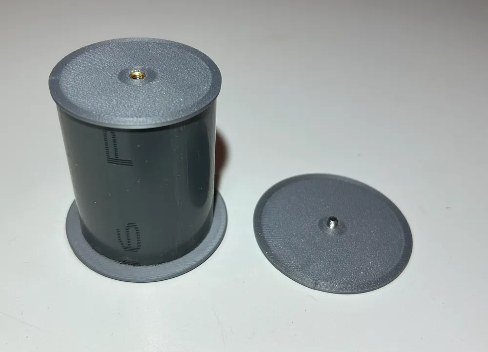 Spool Weight quick to print with 50mm pvc pipe by Erik - MakerWorld