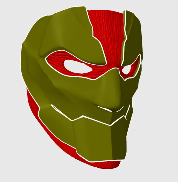 Armored Titan Mask - Attack On Titan by ModelMan - MakerWorld