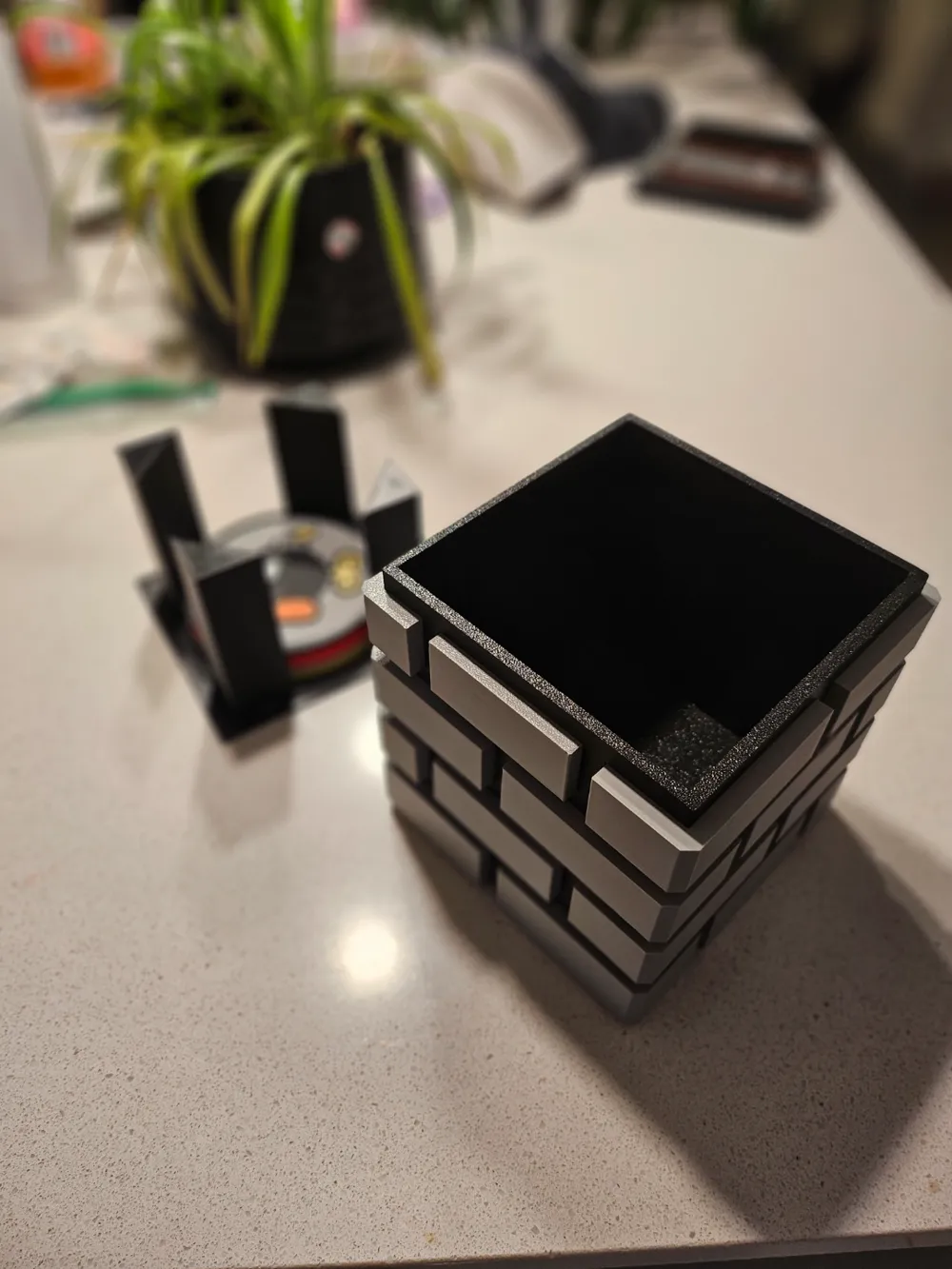 Super Mario Grey Bowser CastleBrick+5xCoasters box by Tommy Gun ...