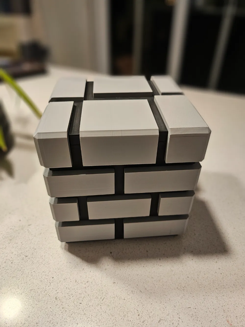 Super Mario Grey Bowser CastleBrick+5xCoasters box by Tommy Gun ...