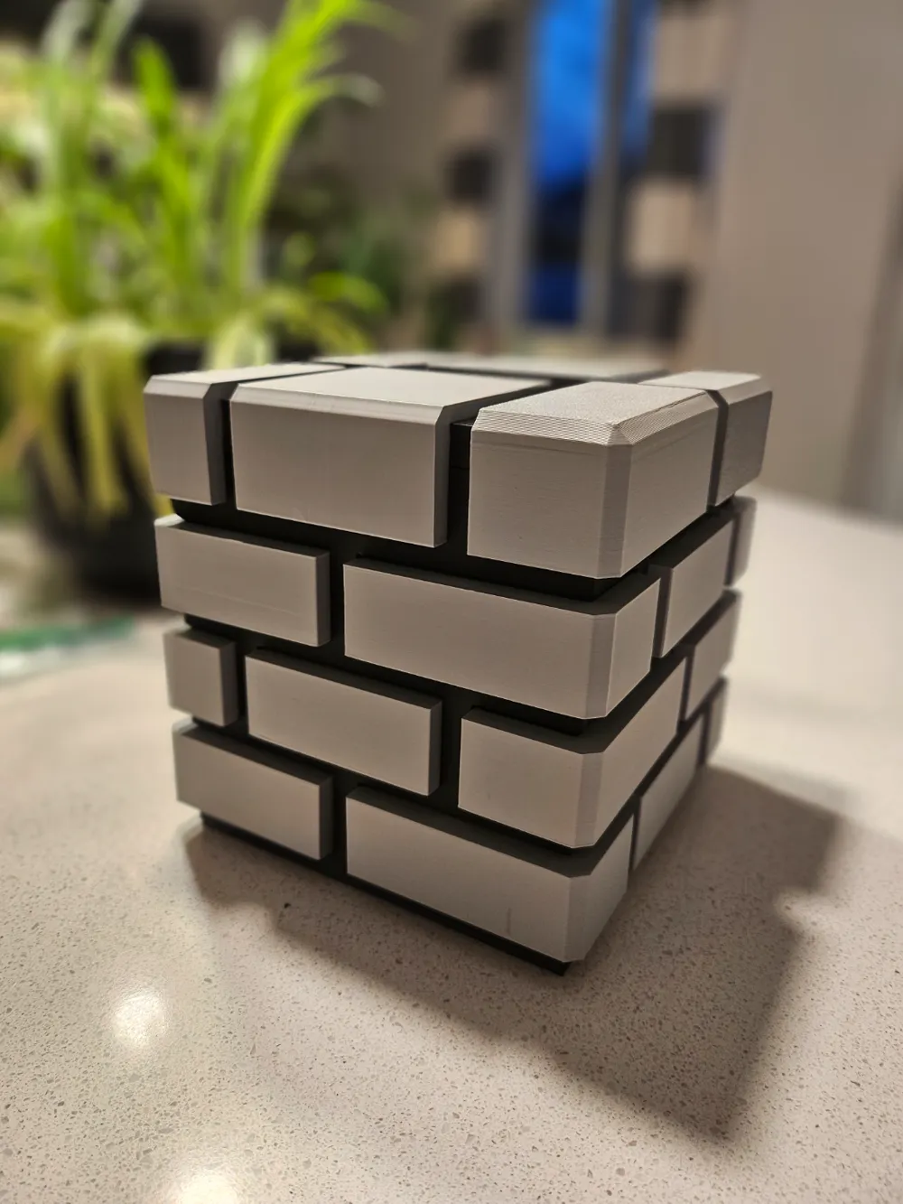 Super Mario Grey Bowser CastleBrick+5xCoasters box by Tommy Gun ...