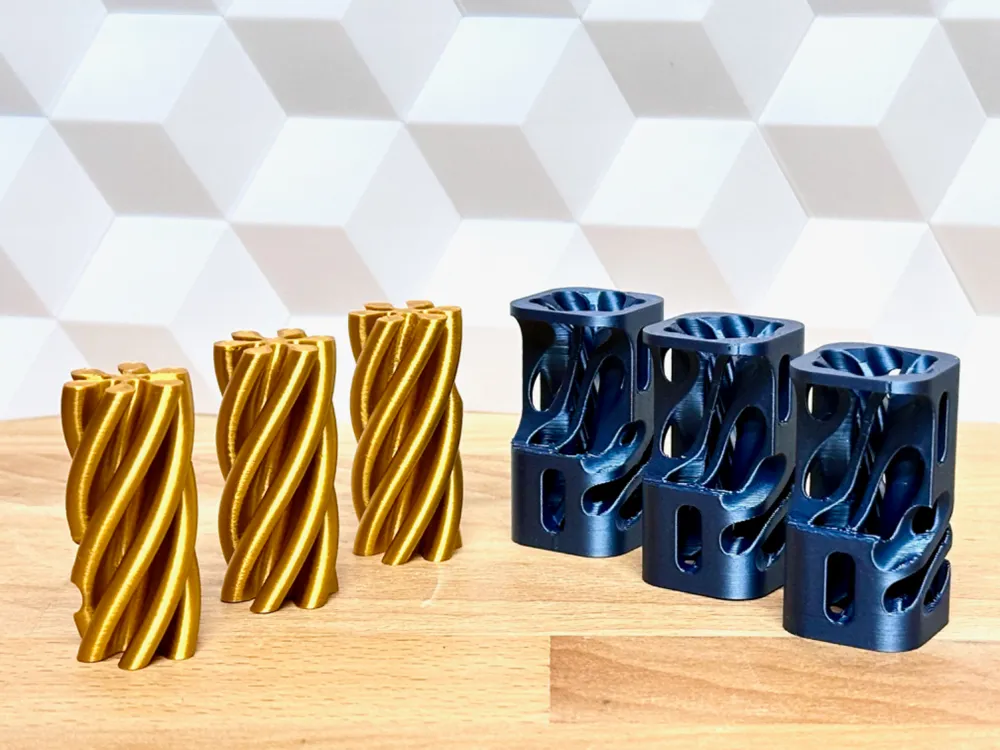 Triple Helix Puzzle (6 piece brainteaser + fidget) by GlennovitS 3D ...