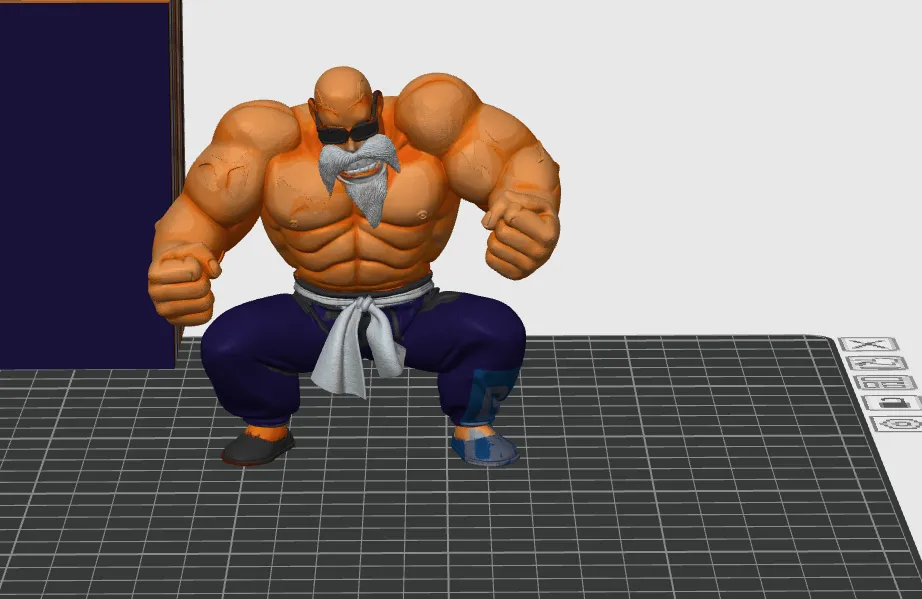 Master Roshi. Dragon Ball - Free 3D Print Model - MakerWorld