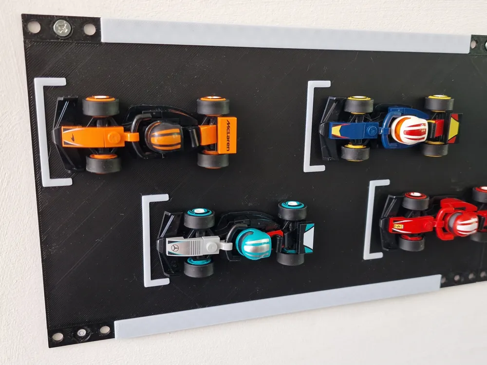 LEG0 Minifigures Formula 1 starting grid - Free 3D Print Model - MakerWorld