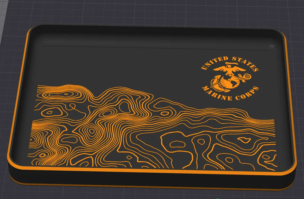 US Military EDC Tray series - Free 3D Print Model - MakerWorld