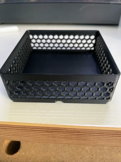 Gridfinity hex boxes compatible with gridfinitypin Remixed by Demig74 - MakerWorld