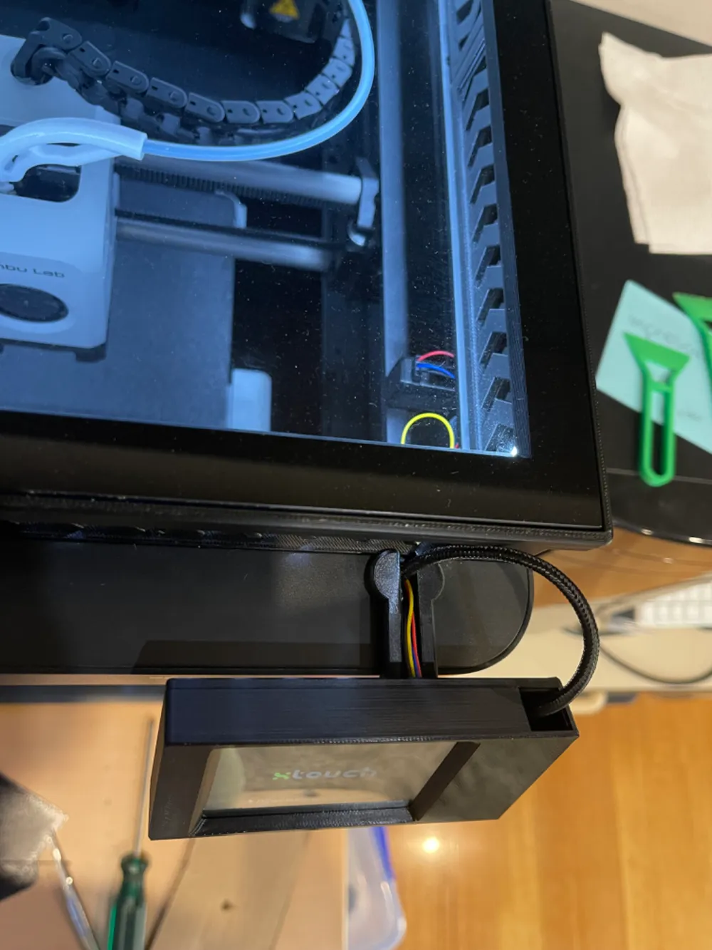 xtouch case / mount (p1touch) by TechX03 - MakerWorld