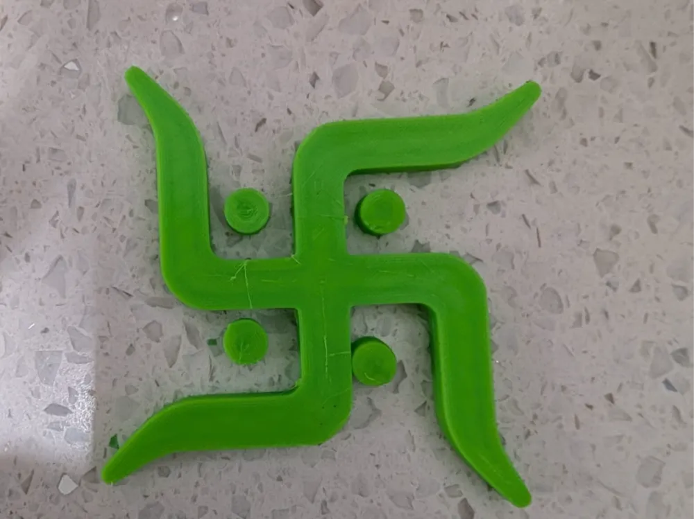 Swastik Symbol - Free 3D Print Model - MakerWorld