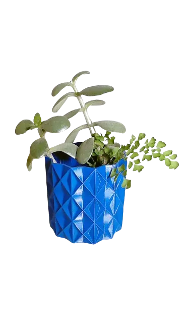 geometric plant pot remix by TechLayer3D - MakerWorld