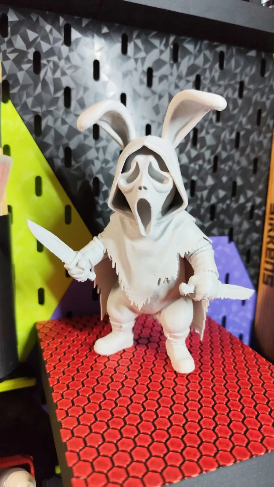 Easter Slasher: The Ghostface Easter Bunny - Free 3D Print Model ...
