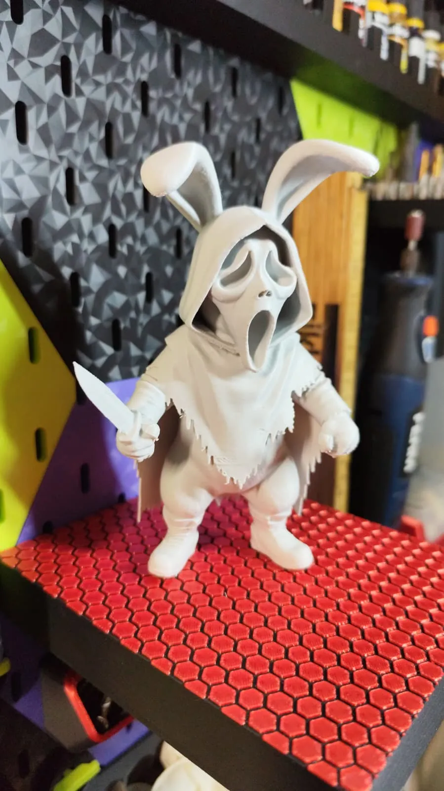 Easter Slasher: The Ghostface Easter Bunny - Free 3D Print Model ...